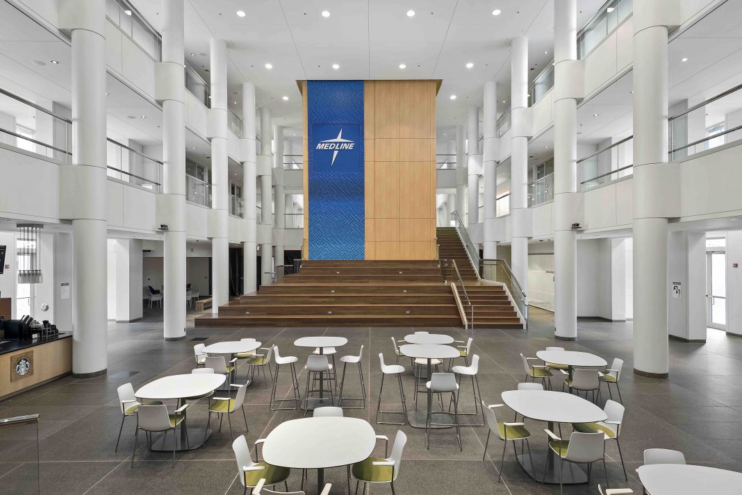 Former Kraft Food headquarters converted for Medline Industries ...