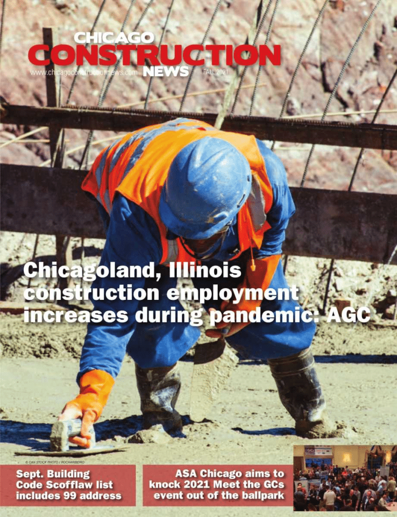 Fall (September) 2021 issue of Chicago Construction News published ...
