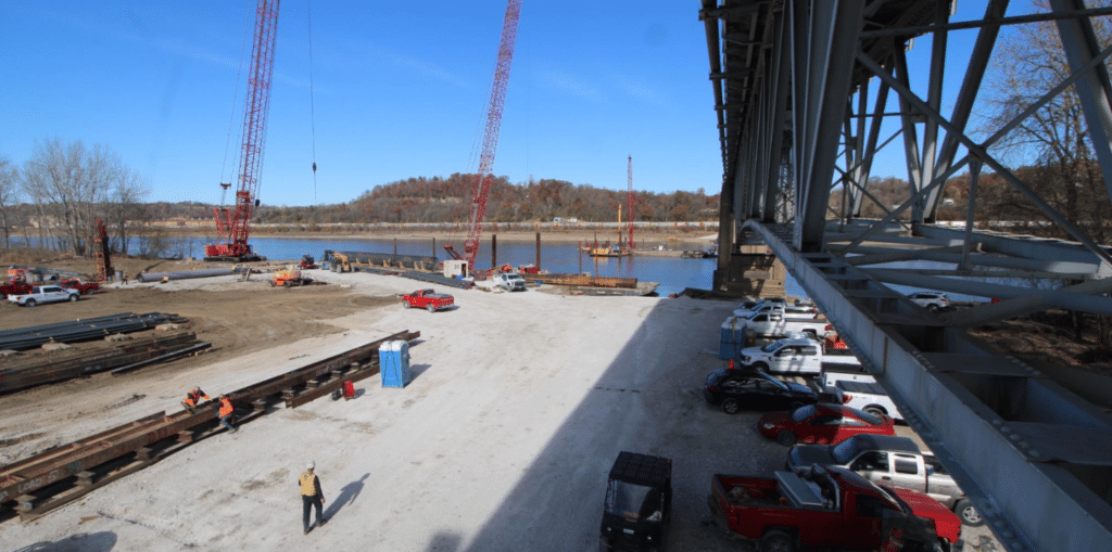 Don Welge Memorial Bridge construction underway in Chester | Chicago ...