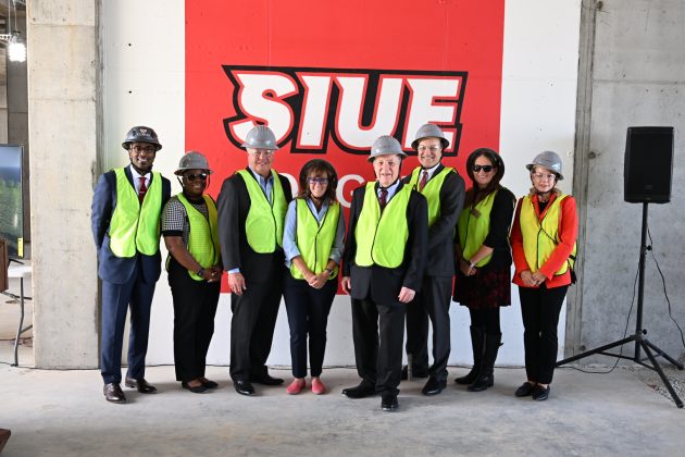 SIUE celebrates construction milestone for new health science building ...