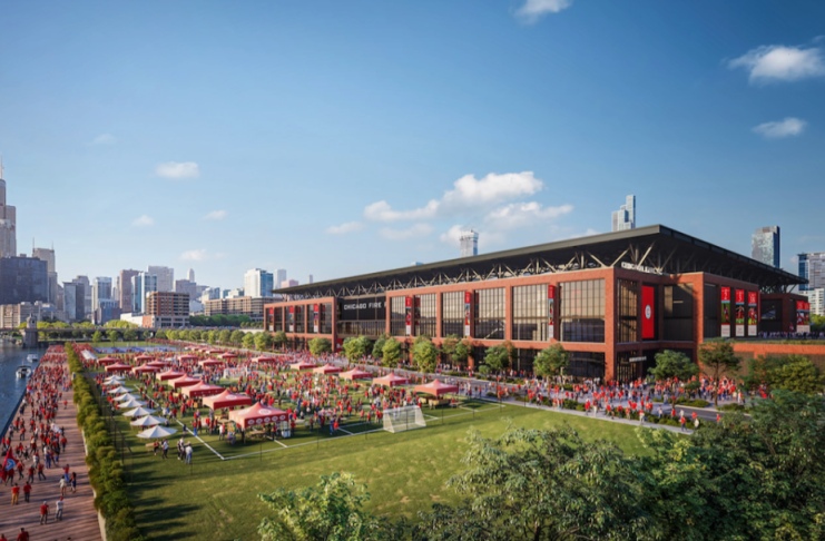 Chicago Fire FC unveils renderings for $650 million stadium at The 78 ...
