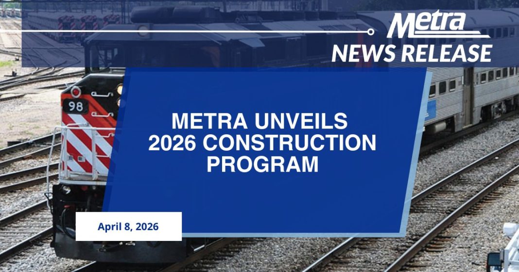 Metra launches major 2026 construction program focused on stations ...