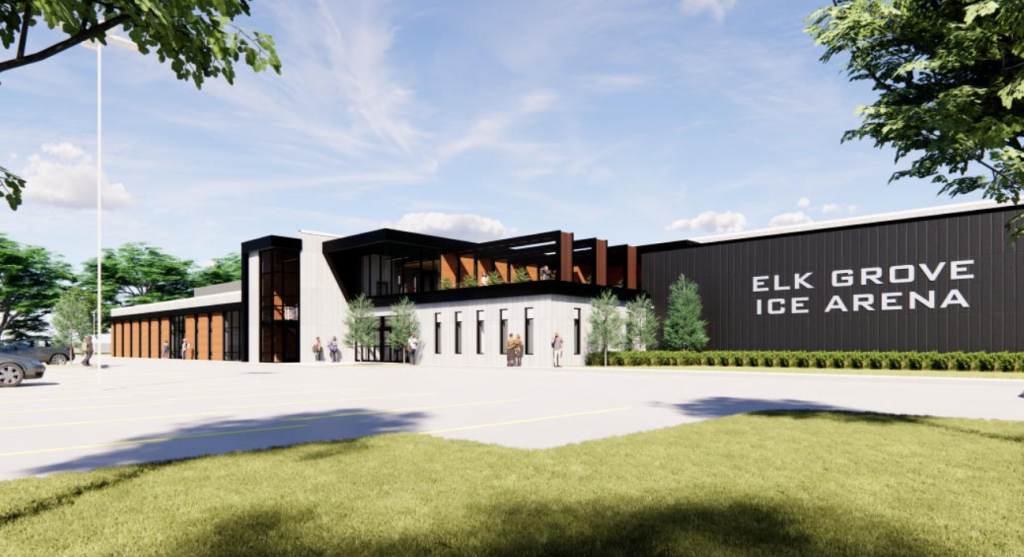 Elk Grove Ice Arena construction moves indoors, completion expected ...